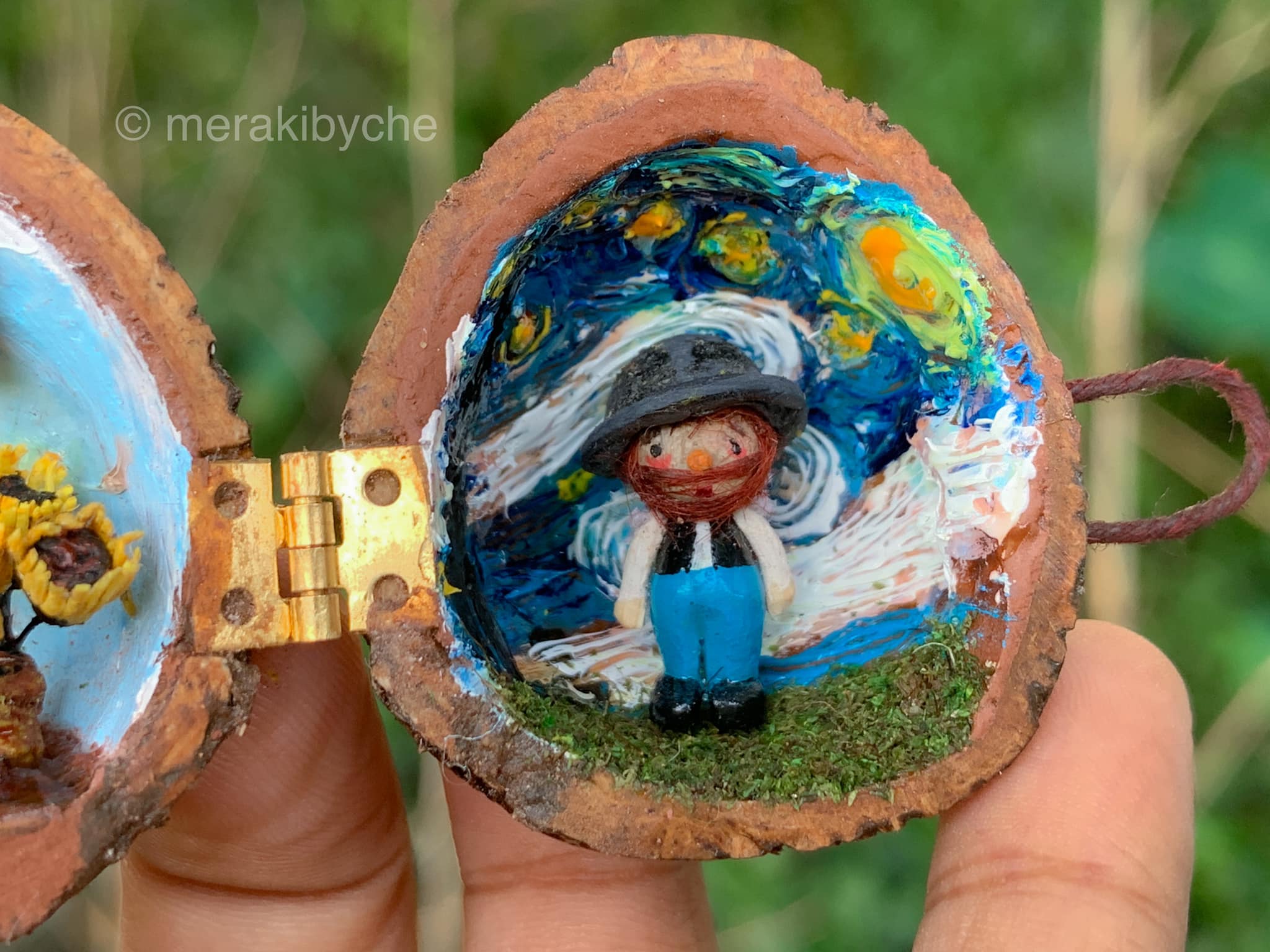 Miniature Van Gogh houses - Miniature Fairy Houses | merakibyche - Mini ...